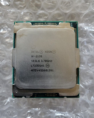 SR3LN Intel Xeon W-2135 3.7Ghz 6 Core 8.25MB Cache LGA2066 140W ...