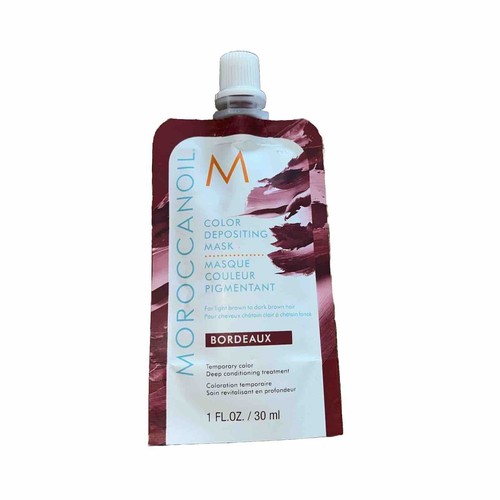 Moroccanoil Color Depositing Mask Temporary Color, Bordeaux, 1 oz ...