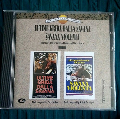 ULTIME GRIDA DALLA SAVANA / SAVANA VIOLENTA – FILM SOUNDTRACK – MARIO ...