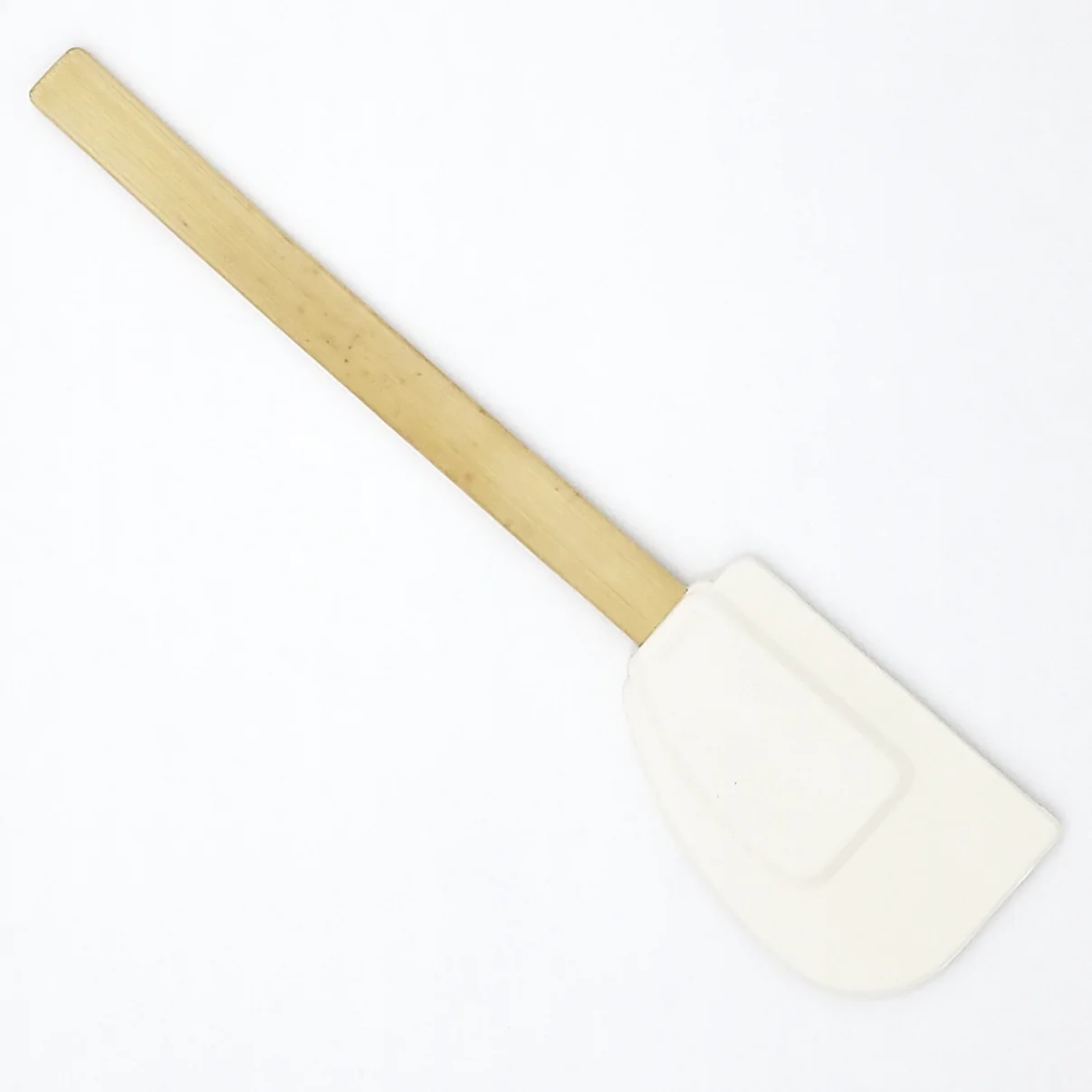 Rubber Bowl Scraper with Bamboo Handle | eBay