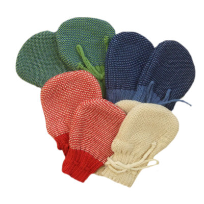 DISANA Anti Scratch Mittens 100% MERINO WOOL newborn baby gloves ...
