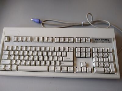 Keytronic E03601PS21PK-C 104 Key PS/2 Keyboard | eBay