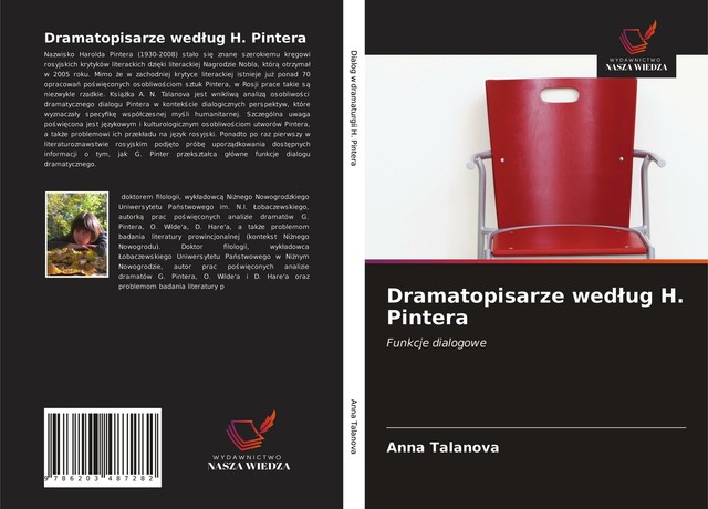 Dramatopisarze Wedlug H. Pintera von Anna Talanova (2021, Taschenbuch ...