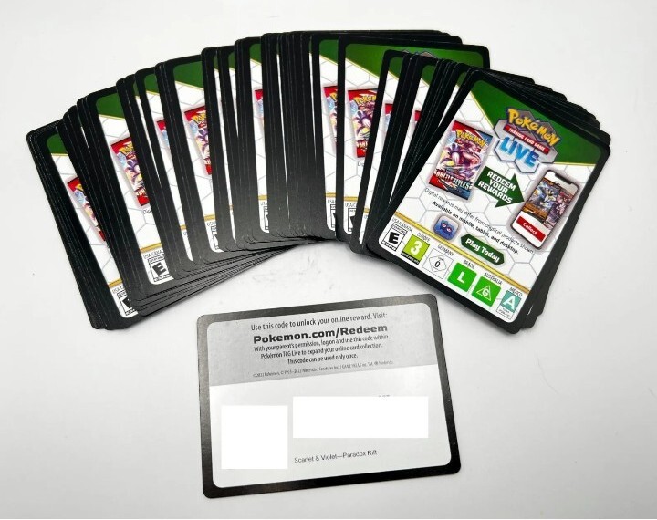 Pokémon TCG BULK lot 50 Online CODE Cards unused ALL MIXED | eBay