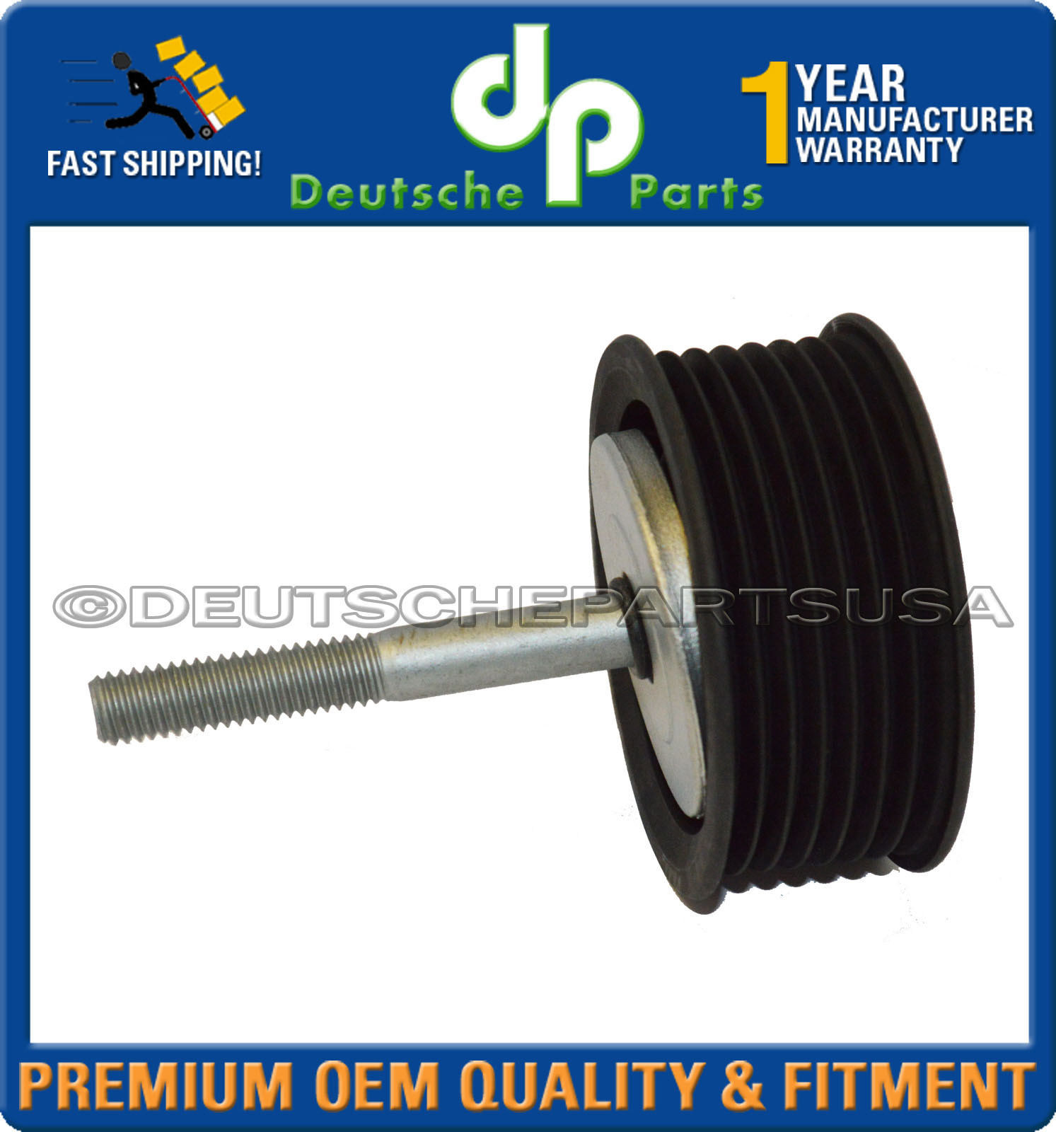 Drive Belt Idler Pulley L+H For Porsche Cayenne Panamera 94810211821 ...