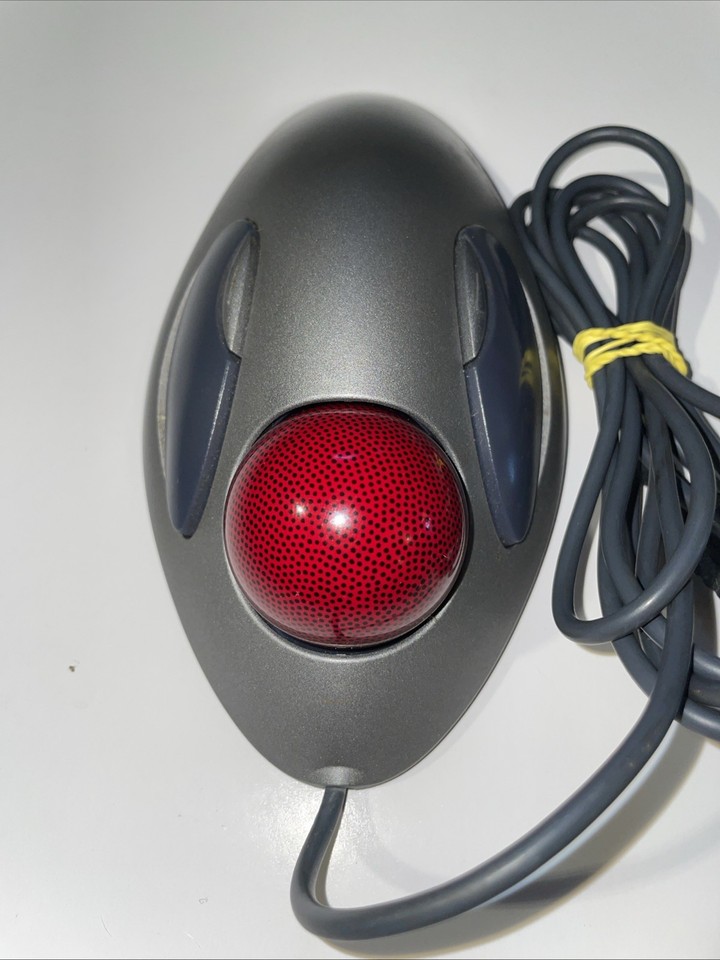 Logitech Ambidextrous Trackman Marble USB T-BC21 Mouse Trackball ...