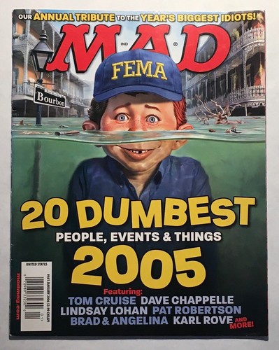 Mad Magazine #461 Jan 2006 Dumbest People of 2005 | eBay