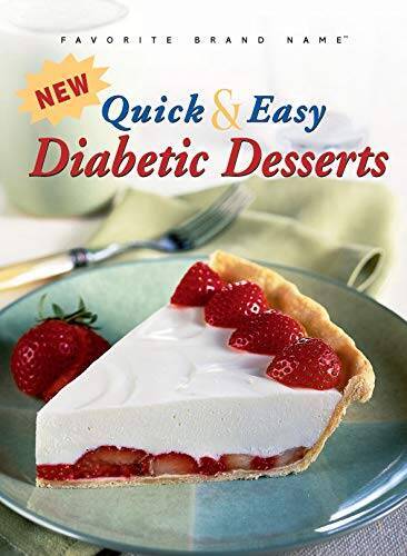 New Quick Easy Diabetic Desserts - Hardcover - VERY GOOD 9781412723718 ...
