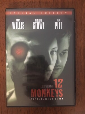 12 Monkeys (DVD, 2005, Special Edition) WS Bruce Willis, Brad Pitt ...