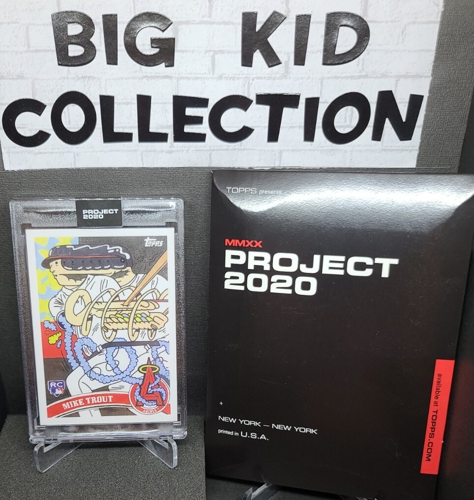 Topps project 2020 4 trout For Sale - MAVIN