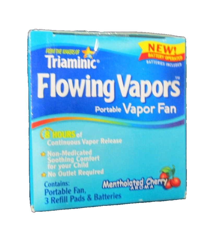 TRIMINIC FLOWING VAPORS Portable Vapor Fan, Cherry, NEW GAR | eBay