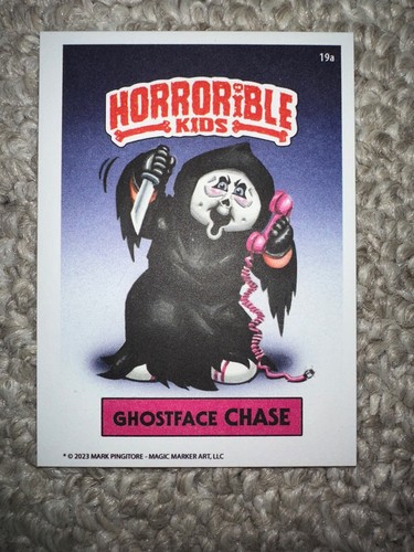 Horrorible Kids Spookala Tampa 2023 19a Ghostface Chase Promo Card ...