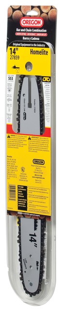Oregon 14in Bar & 91vg Chain Saw Blade Combination Fits Homelite 27859 ...