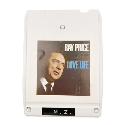 Ray Price Love Life 8-Track Tape LEA-10142 Columbia Untested | eBay