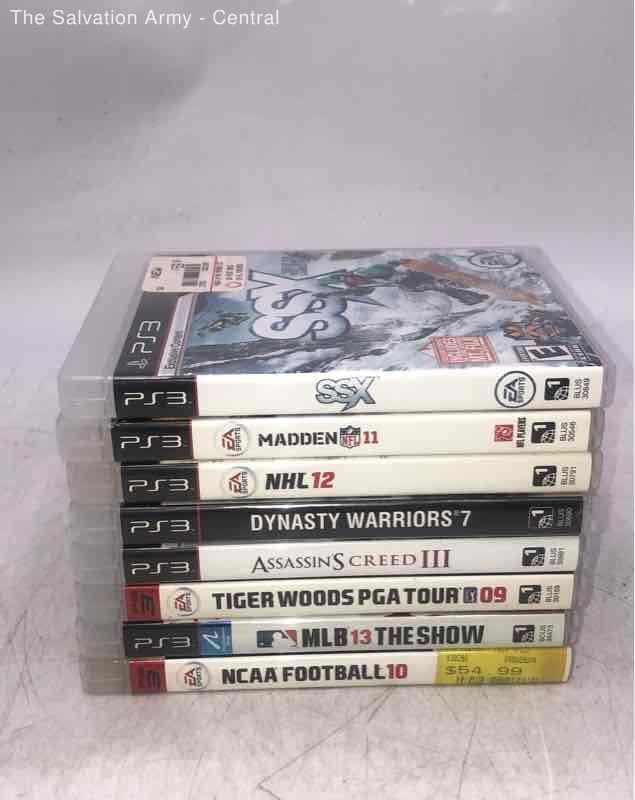 Sony PlayStation 3 MLB 12 NCAA Football 10 3D Convertible Video Games ...