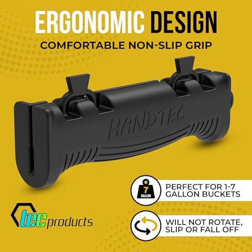 TEC Products Handtec Bucket Grip - Ergonomic Bucket Handle Replacement ...