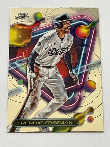 2023 Topps Cosmic Chrome Baseball #143 - Freddie Freeman - Los Angeles ...
