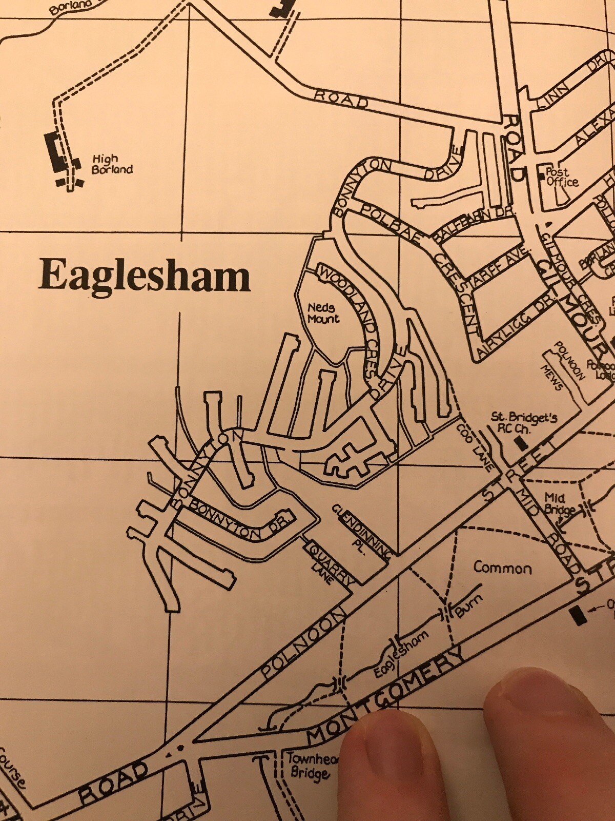 “Giffnock, Clarkston, Newton Mearns Street Plan” Map | eBay UK