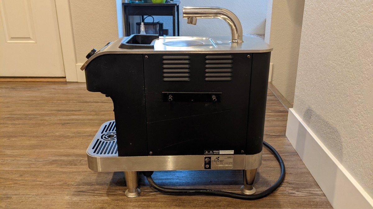 Clover Coffee Machine Squeegee Clover 715 Dazzle Stainless Steel