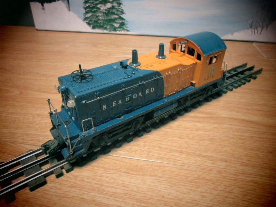 LIONEL #6250 SEABOARD NW2 SWITCHER - 1954-1955 TESTED RUNS WELL WITH ...