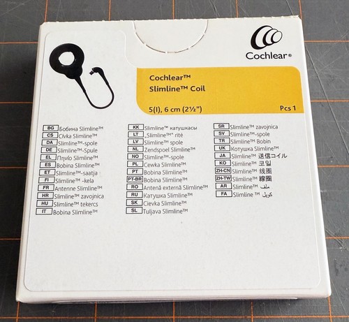 Cochlear CP1000 Nucleus 7 Slimline Coil, Black NEW Sealed Box | eBay