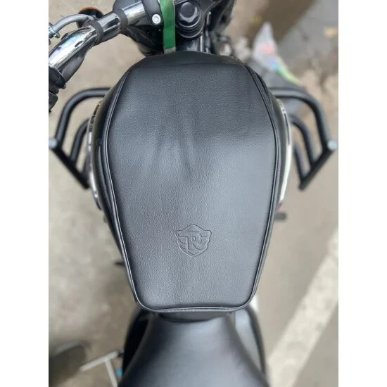 Full flip plain black Tank cover fit for Royal Enfield Meteor 350 2021 ...