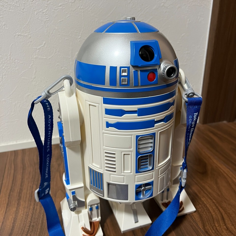 Star Wars R2-D2 Popcorn Container Bucket Tokyo Disney Land Limited STAR ...