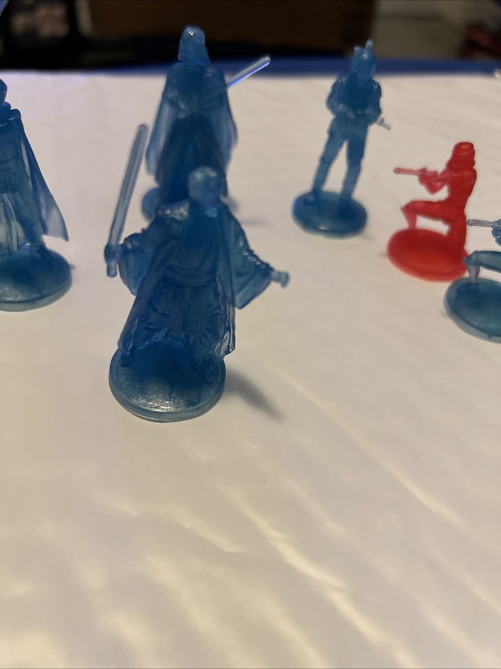 Hasbro Star Wars Holographic Hologram Figures Lot Of 7 The Saga ...