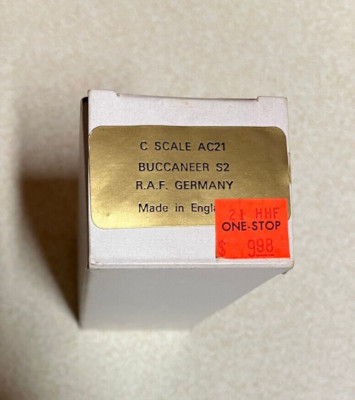 'C' scale AC21 Buccaneer S2 R.A.F Germany | eBay