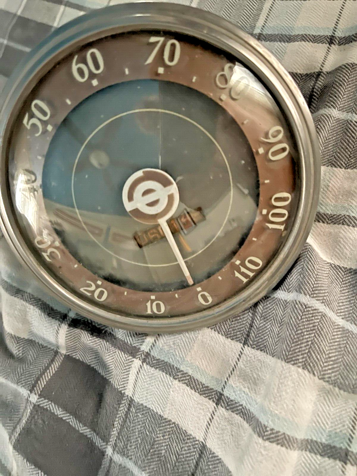 RARE vintage Rat Rod Hot Rod speedometer, fuel, temp, oil, generator ...