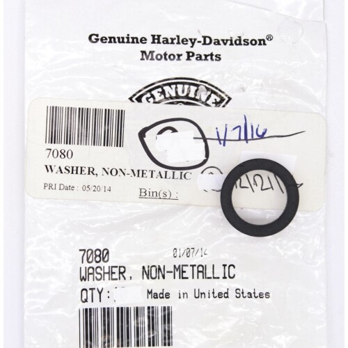 Harley-Davidson Non-Metallic Washer Part Number - 7080 | eBay