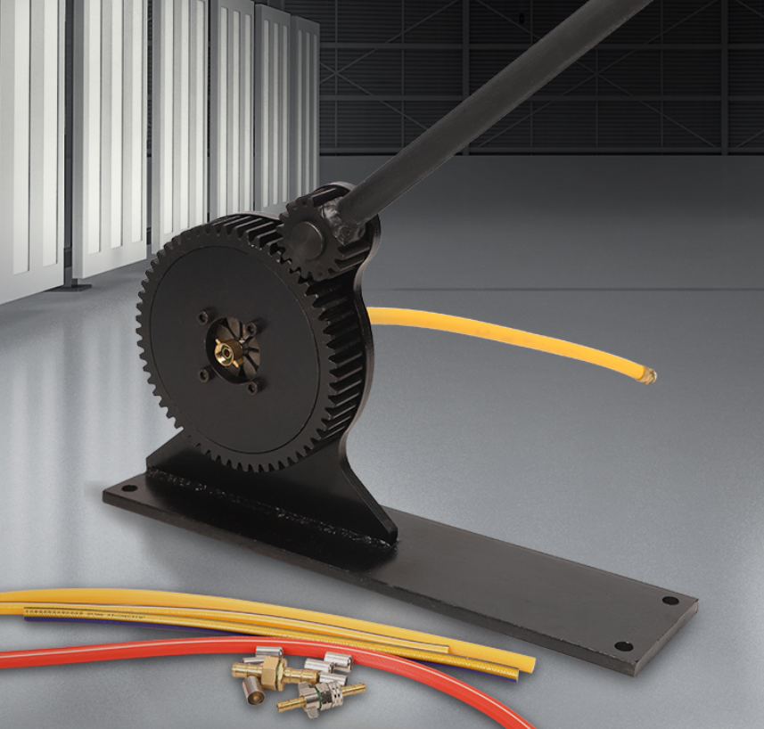 Manual Benchtop Hydraulic Tube Jack Gear Hose Crimper Crimping Machine ...