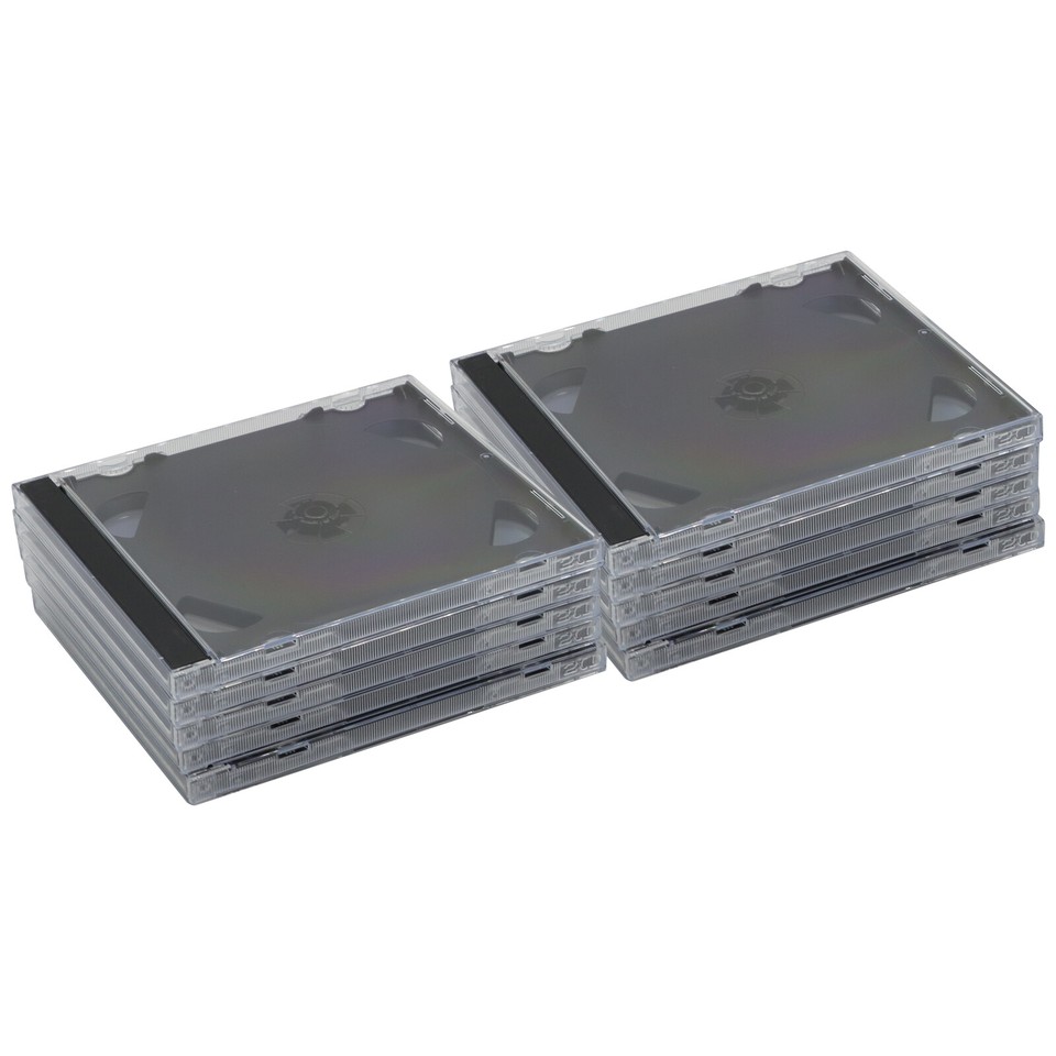 Lots STANDARD Double CD Jewel Case with Tray 10.4mm (2 CD) Lots ...