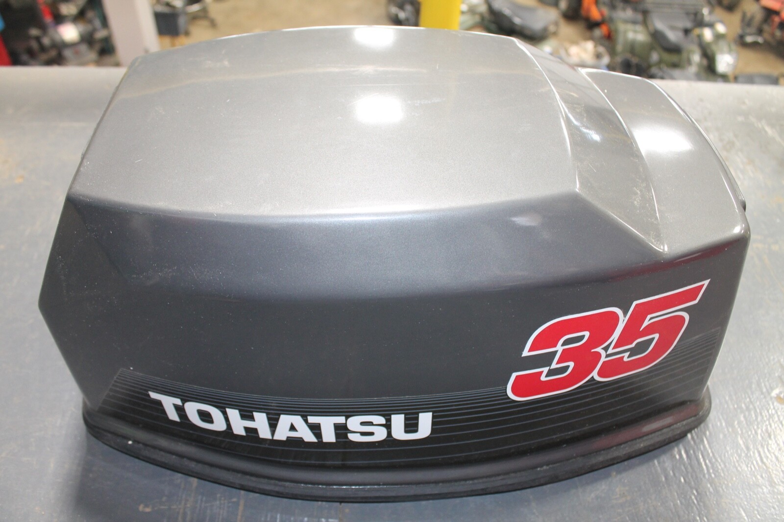 New Genuine OEM TOHATSU 35 HP MOTOR COVER COWL 2 STROKE | eBay