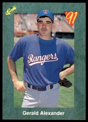 1991 Classic III #T11 Gerald Alexander - Texas Rangers | eBay