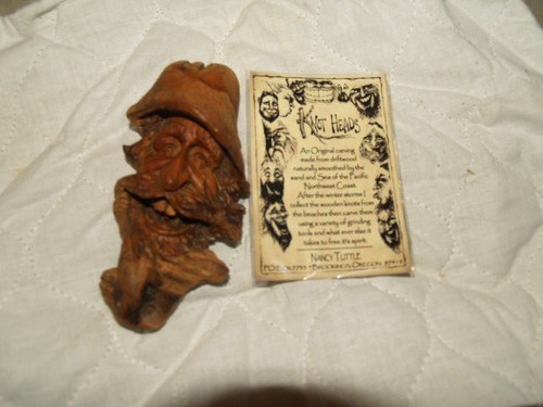 Nancy Tuttle 2010 original wood spirit Tree spirit SMC original wood ...