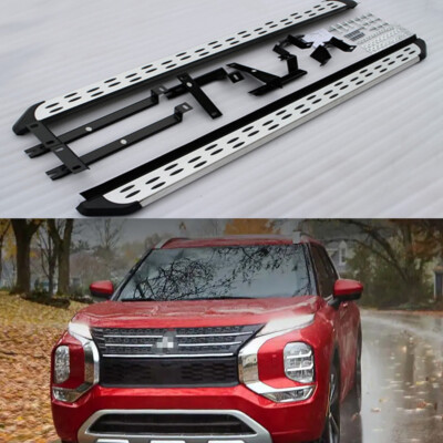 Fits for 2022 2023 Mitsubishi Outlander Running Boards Nerf Bar Side ...