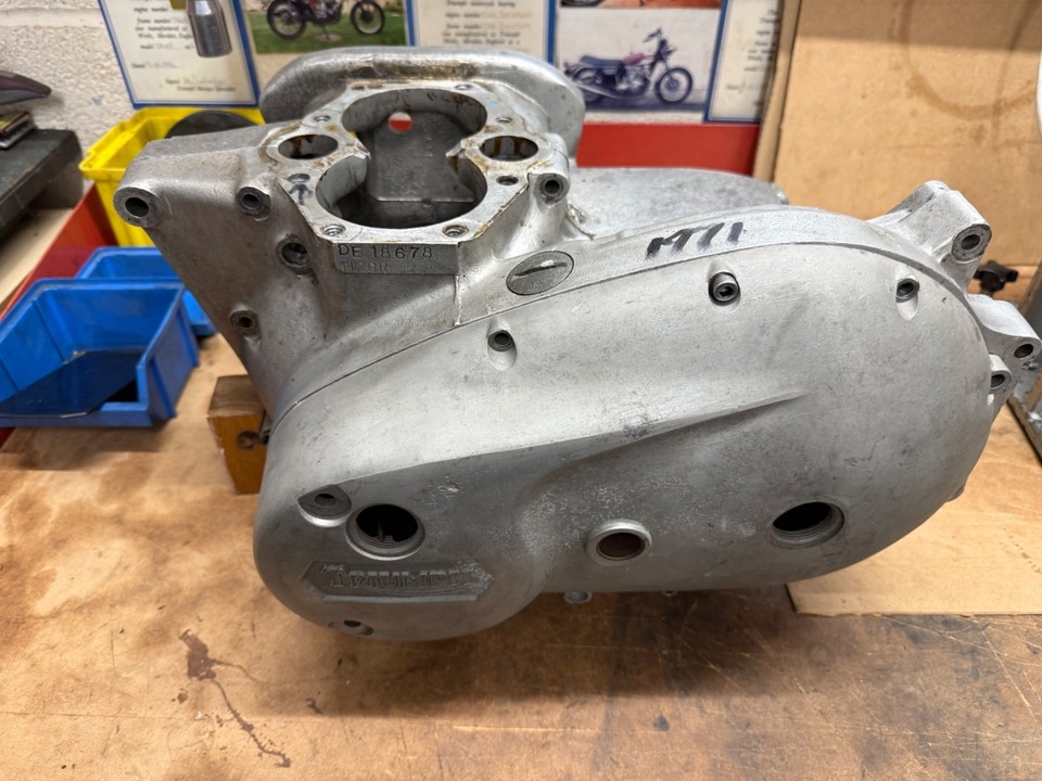 Triumph T120R Empty engine cases. | eBay UK