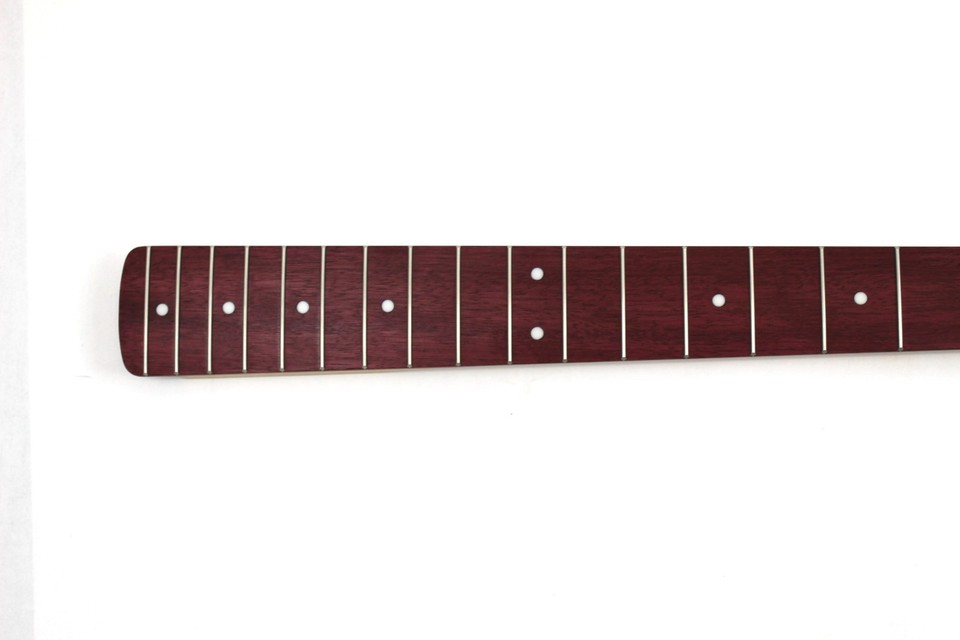 Bass Guitar Neck -Purpleheart on Hard Maple J Style Bass Fits Fender ...