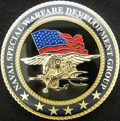 Naval Special Warfare Development Group Chief's Mess Challenge Coin | eBay