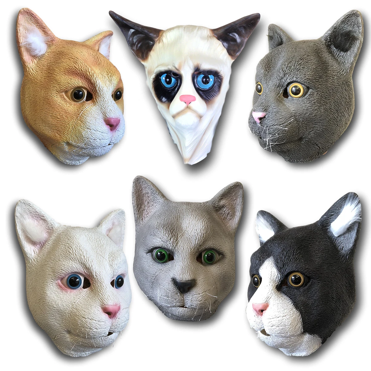 Cat Head Mask