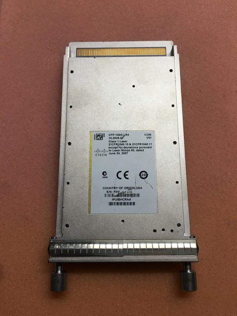 CISCO 10-2549-02 - CFP-100G-LR4 100GBASE 100G CFP Transceiver Module ...