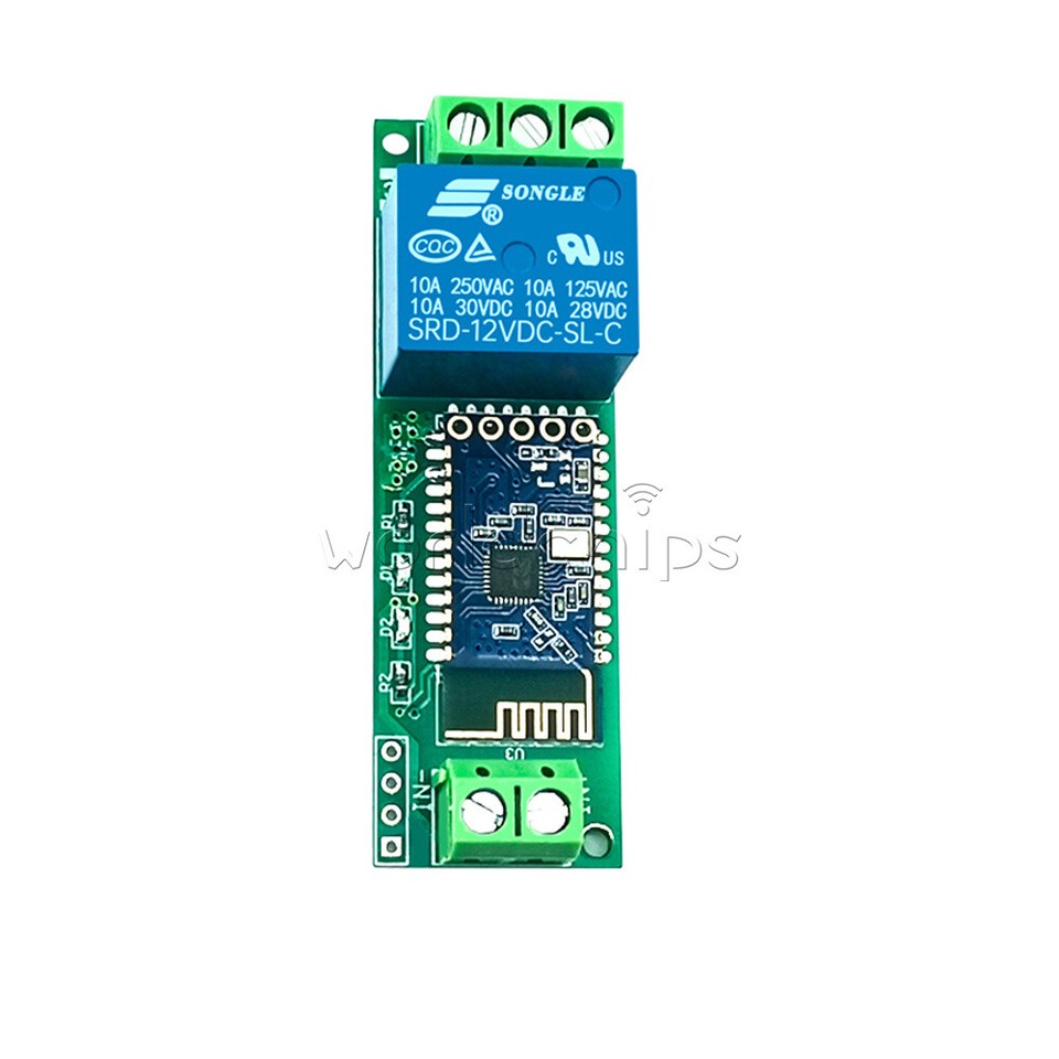 1/2/4 Channel Bluetooth Relay Module APP Control Switch IoT Smart Home ...