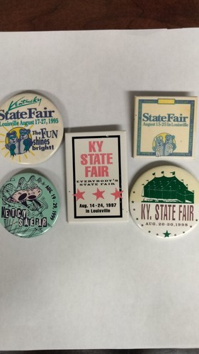 Kentucky State 90's Fair Pins Lot Of Five | eBay