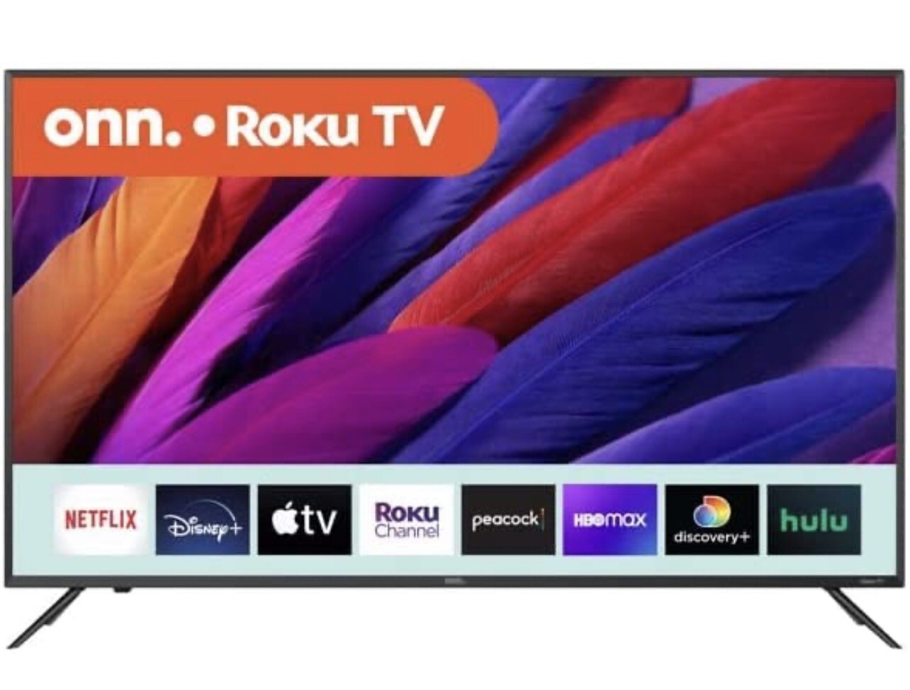 BRAND NEW! ONN 100012585 50 inch 2160p (4K) UHD Roku Smart LED TV ...