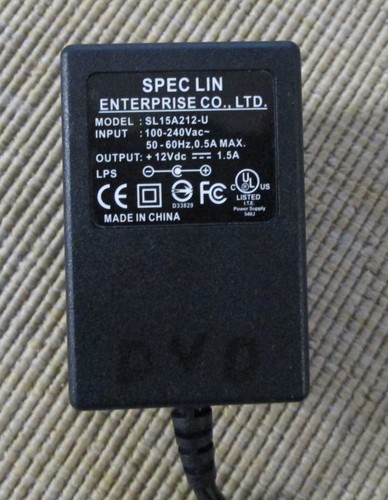 Spec Lin SL15A212-U AC Power Supply Charger Adapter | eBay