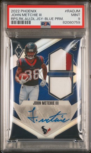 2022 phoenix football John Metchie III Rpa 4/50 RAD-JM | eBay