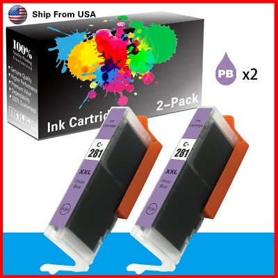 2PK CLI281XXL CLI-281XXL Ink Cartridge for Pixma TS8300 TS8320 TS8322 ...