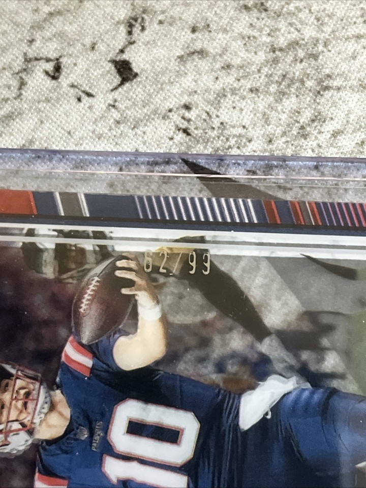 2024 Panini Clearly Donruss Drake Maye Red Rated Rookie #/99 Patriots ...