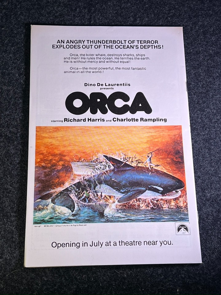 John Carter Warlord of Mars #4 (1977) Marvel Bronze Age Orca Movie Ad ...